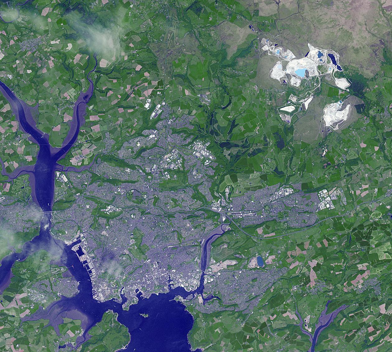 Drakelands Mine, England - NASA Science