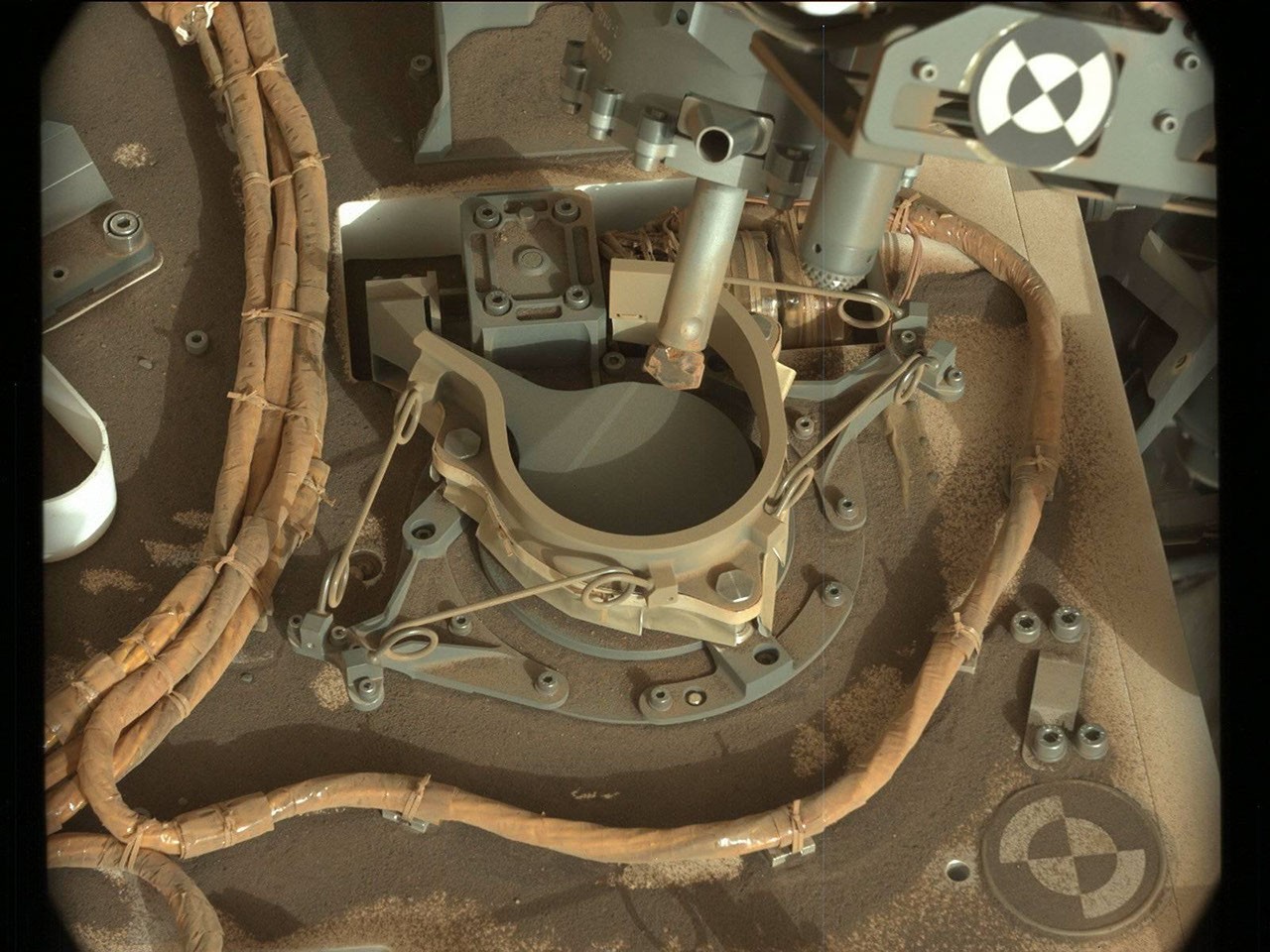 Inlet Cover On the Curiosity Rover - NASA Science