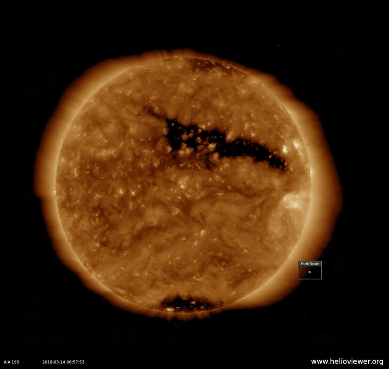 Elongated Coronal Hole - NASA Science