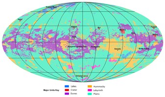 First Global Geologic Map of Titan - NASA Science