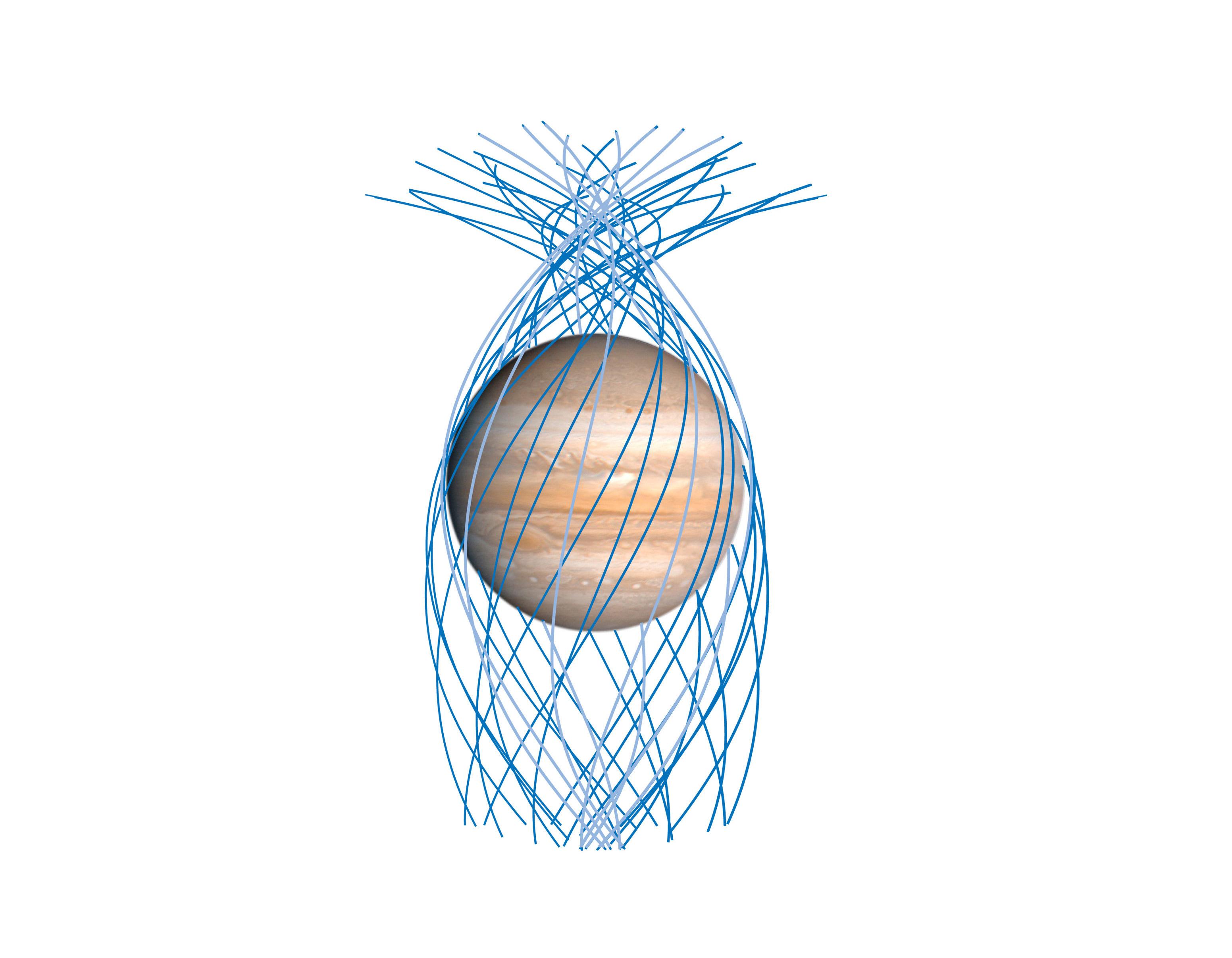 Five Years of Juno Orbits - NASA Science