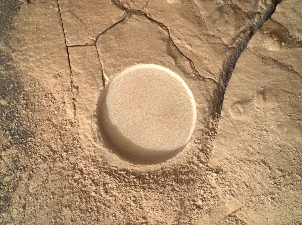 Zooming in on Perseverance Rover's Wildcat Ridge Abrasion Patch - NASA ...