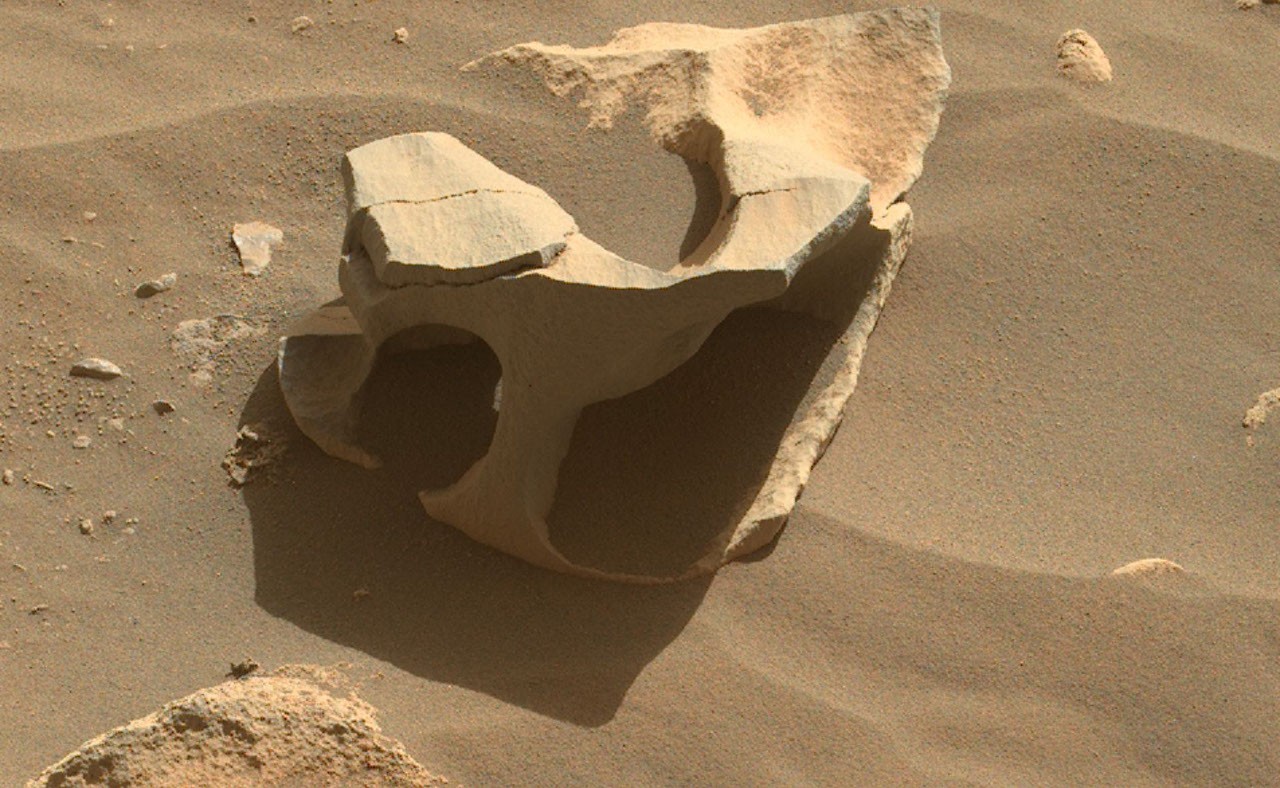 Perseverance Finds a Hollowed-Out Rock - NASA Science