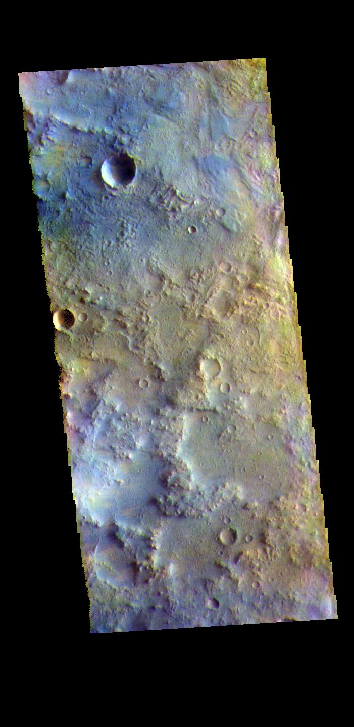 Terra Sabaea - False Color - NASA Science