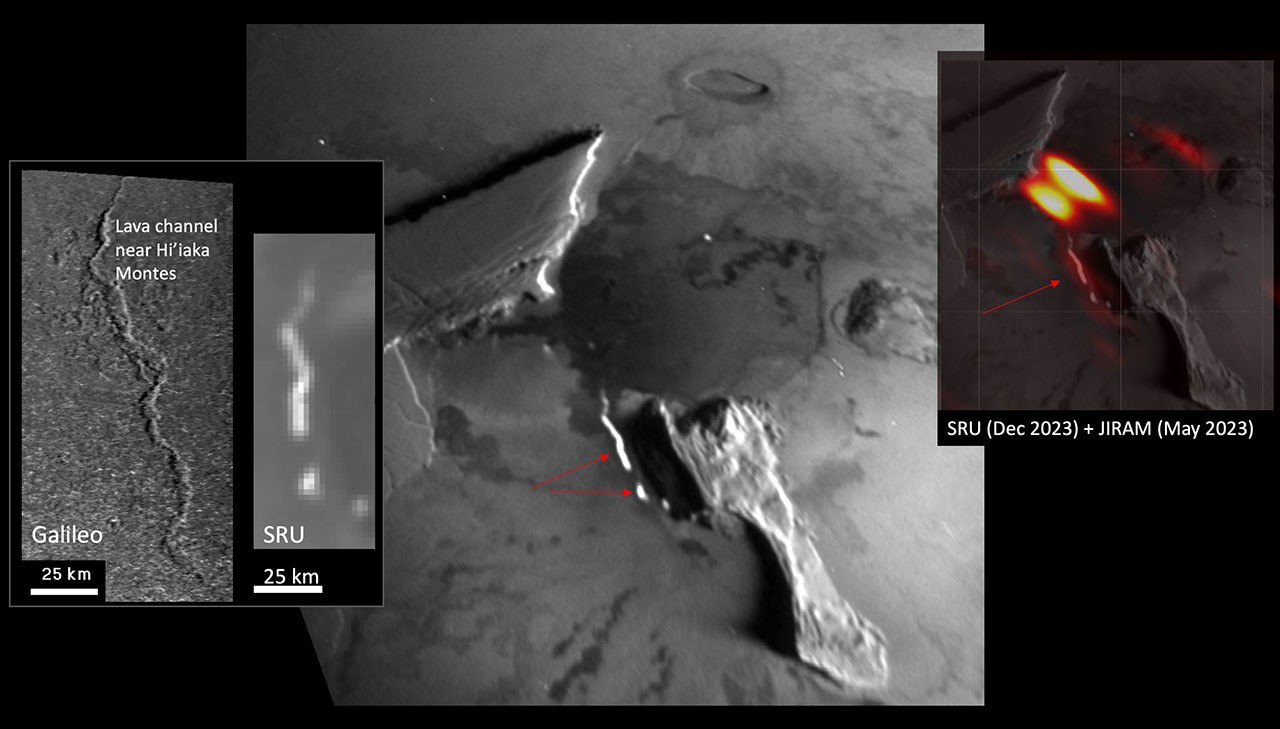 NASA's Juno Captures Lava Channel Thermal Emissions at Zal Patera ...