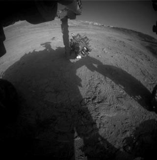 Curiosity Works Its Robotic Arm During Sunset - NASA Science