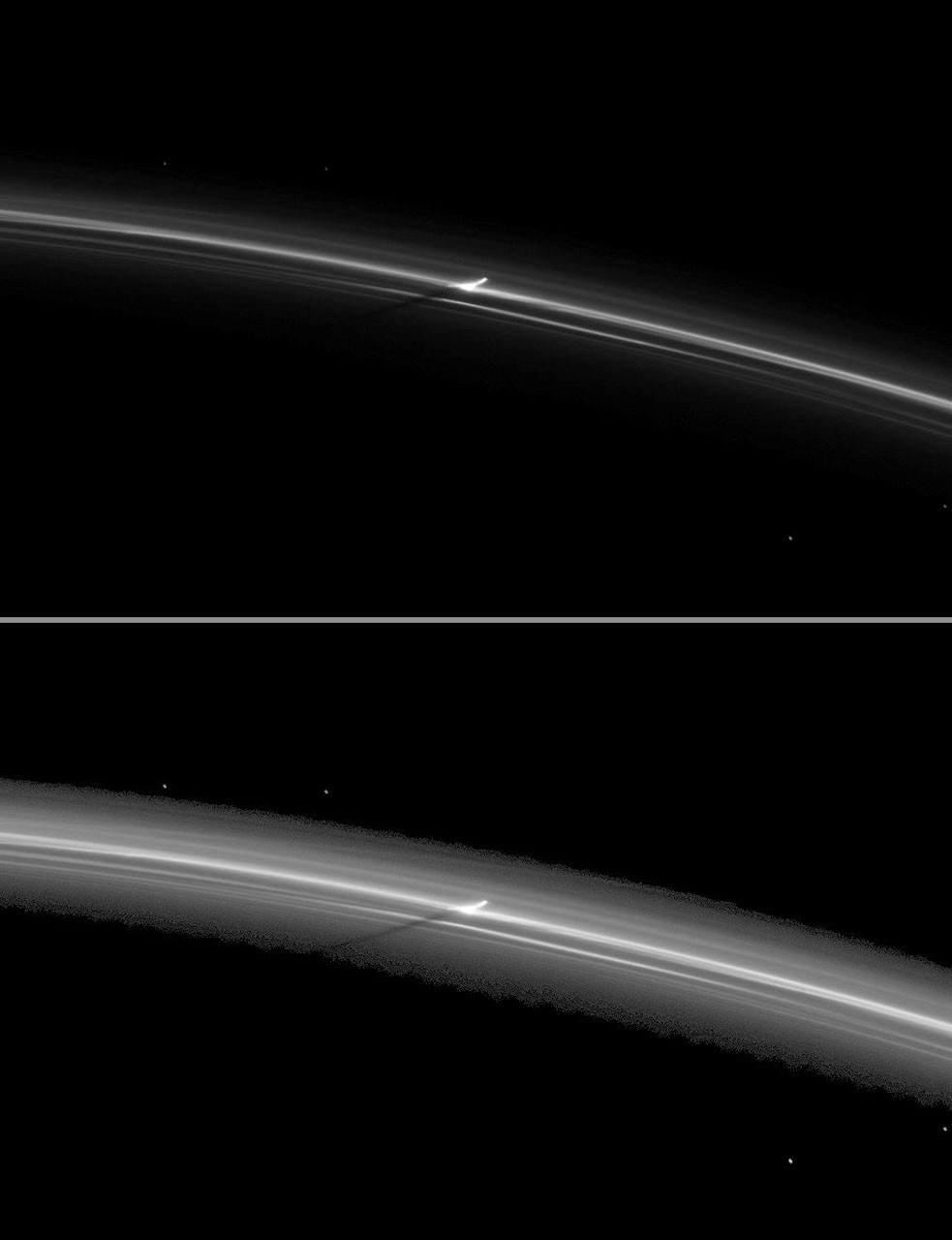 Punching through the F Ring - NASA Science