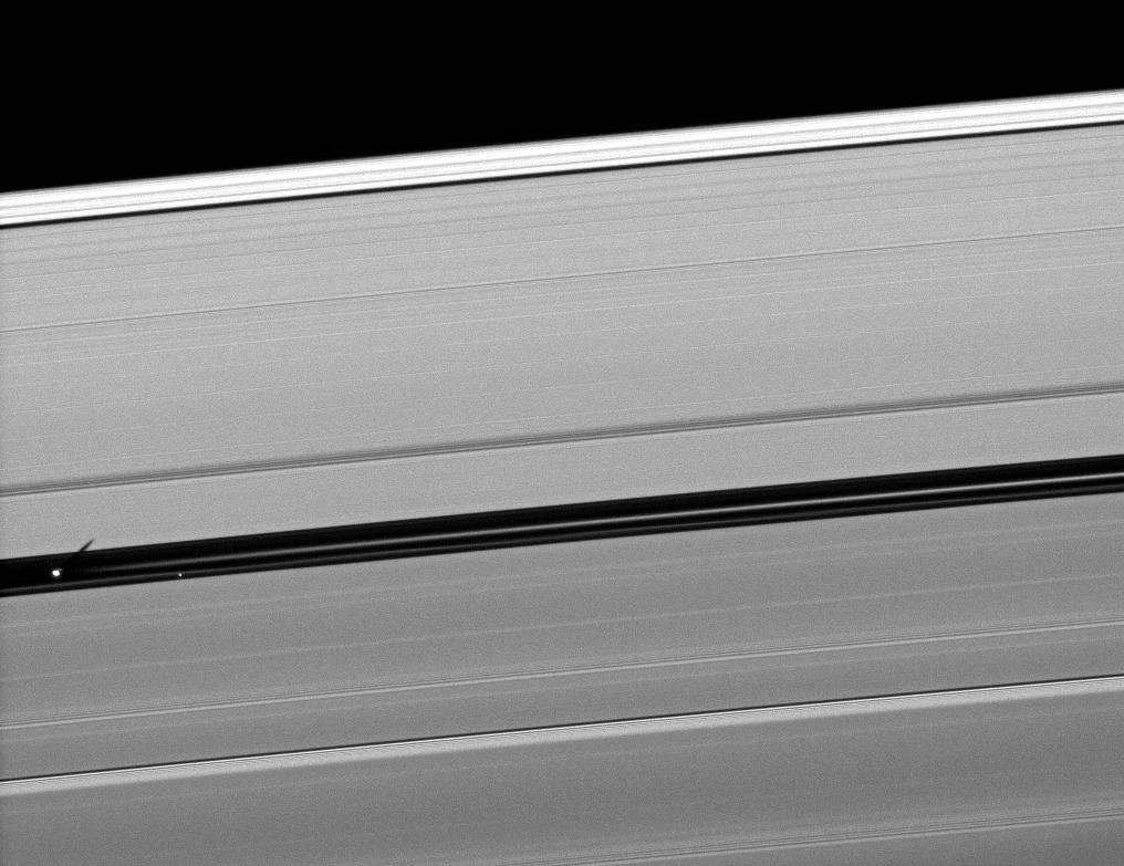 Shadow From the Gap - NASA Science