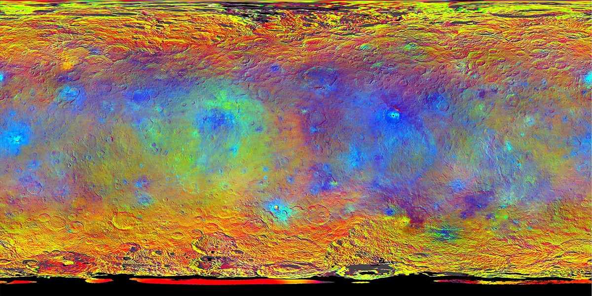 Hints at Ceres' Composition from Color - NASA Science