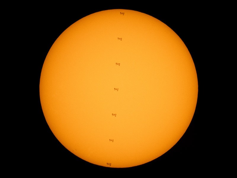 Space Station Transits the Sun - NASA Science