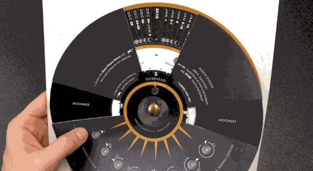 Make a Moon Phases Calendar and Calculator