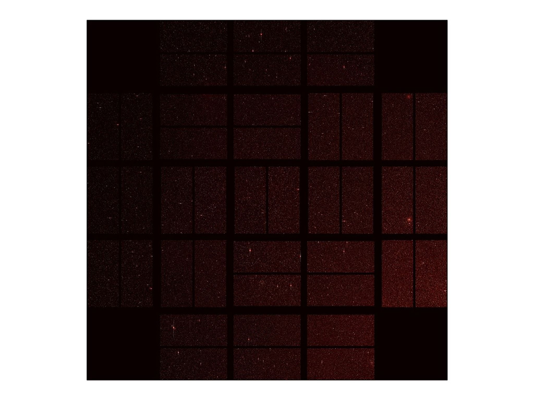Full Focal Plane Image (First Light for Kepler Photometer) - NASA Science