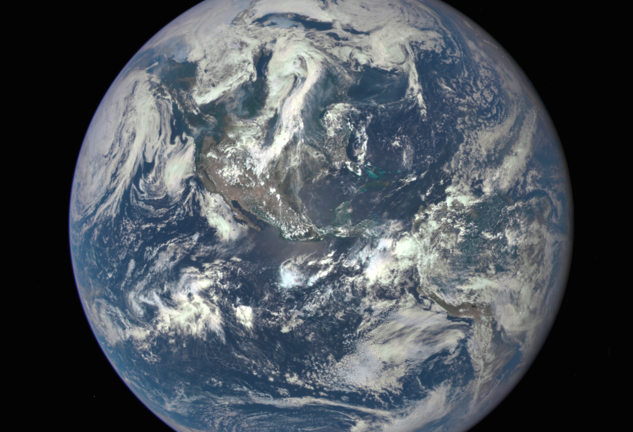 Earth From Space Probe