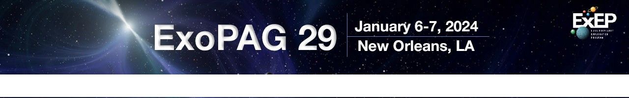 ExoPAG 29 - NASA Science