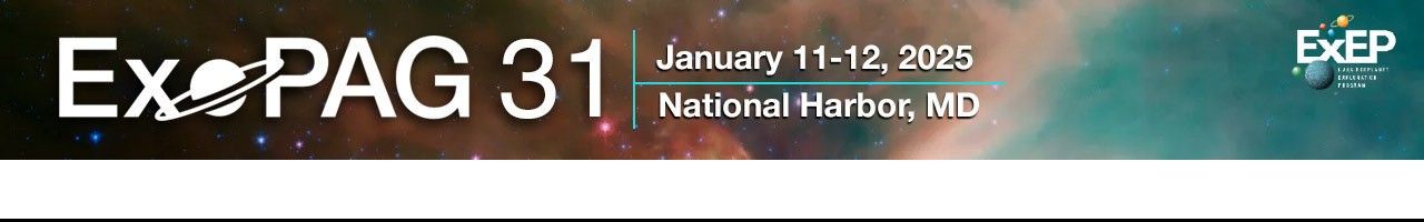 ExoPAG 31 - Overview - NASA Science