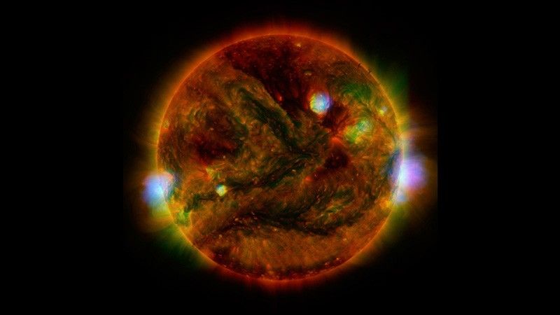 Searing Sun Seen in X-rays - NASA Science