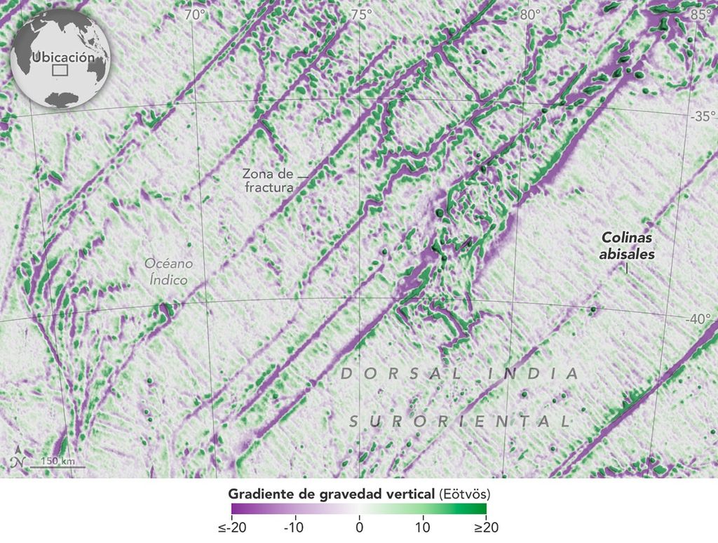 Satélite de nueva generación traza mapas del fondo del mar desde el ...