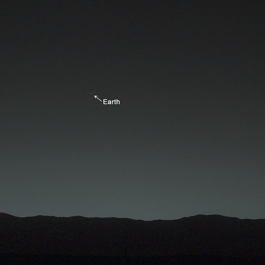 Earth from Mars - NASA Science