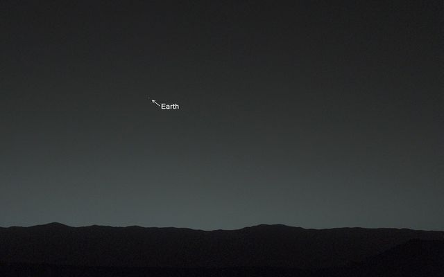Earth from Mars - NASA Science