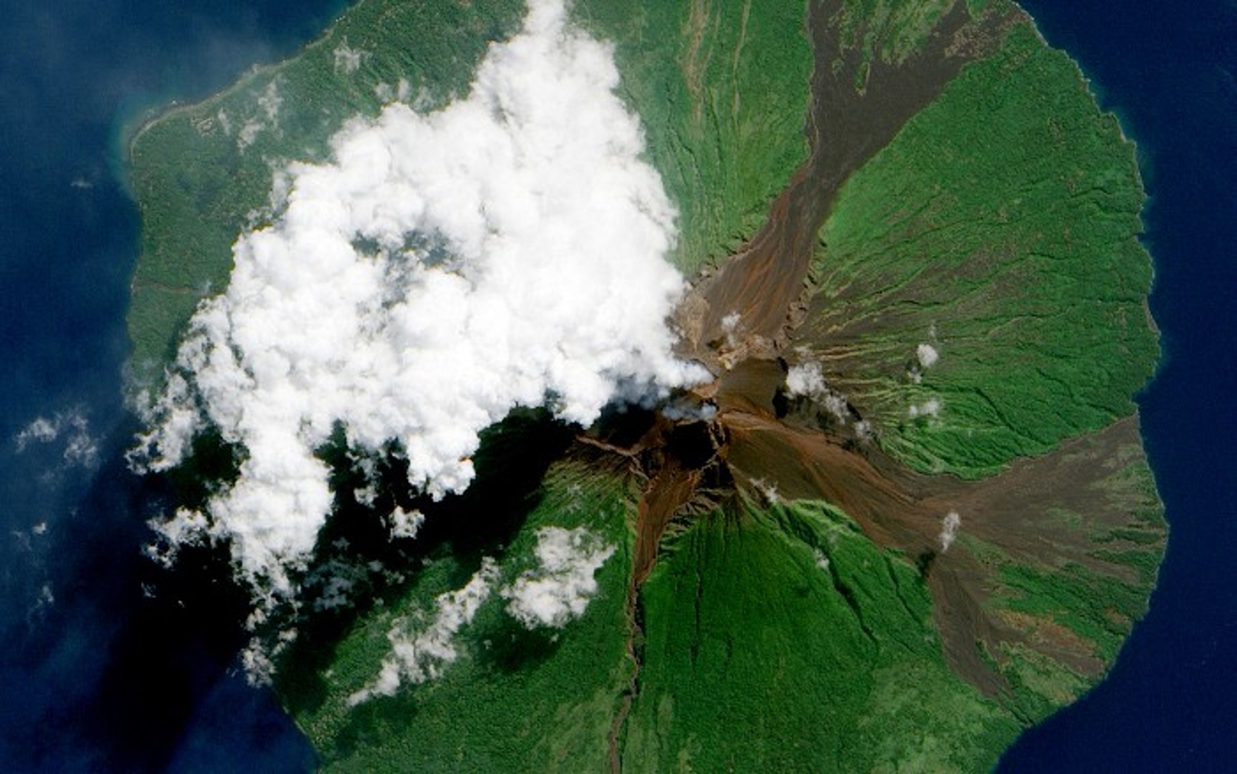 Manam Volcano - NASA Science