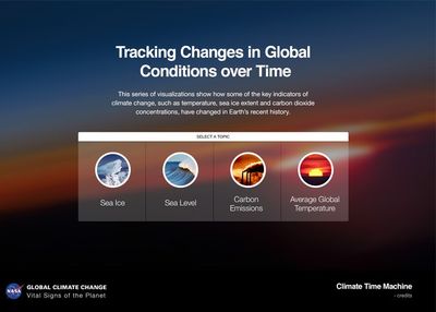 Interactive: Climate time machine - NASA Science
