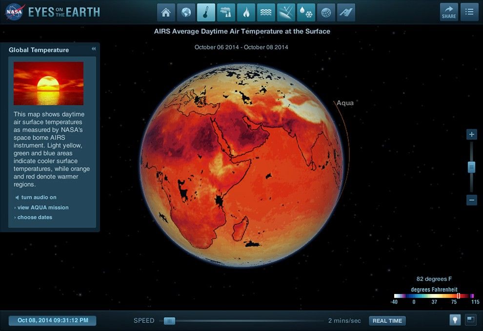 Interactive: Eyes on the Earth - NASA Science