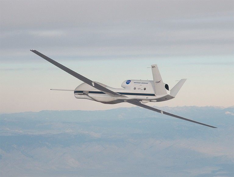 Global Hawk flies Pacific storm mission - NASA Science