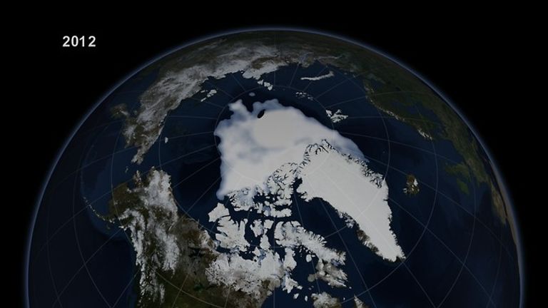 Four decades of sea ice from space: The decline - NASA Science