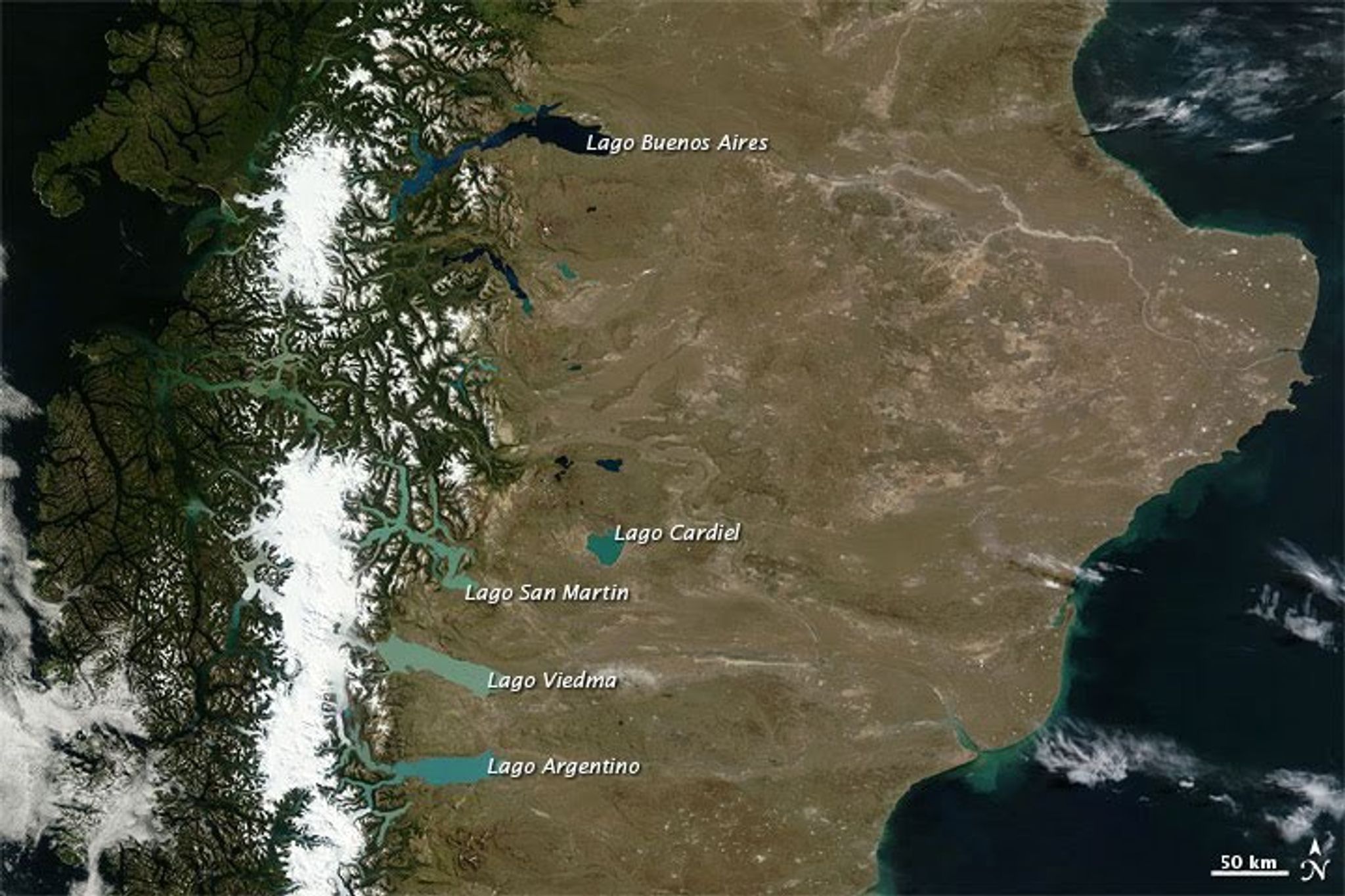 Melting beauty: The Patagonian icefields - NASA Science