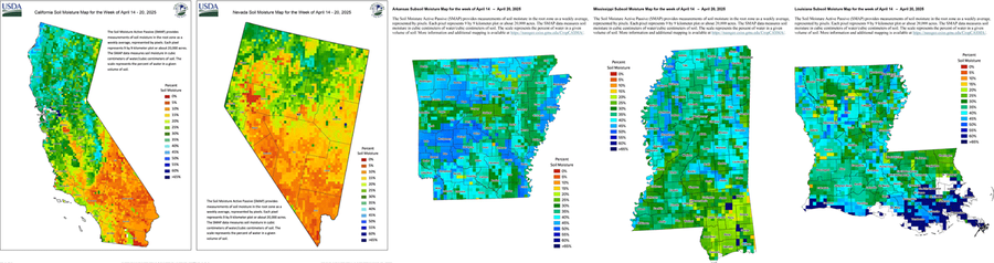 A Decade of Global Water Cycle Monitoring: NASA Soil Moisture Active ...