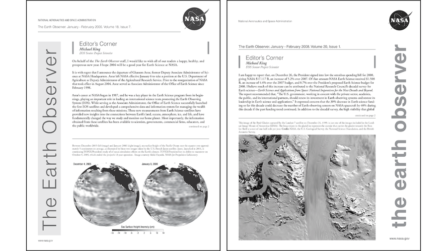 The Final Earth Observer Editor’s Corner: October–December 2025 - NASA ...