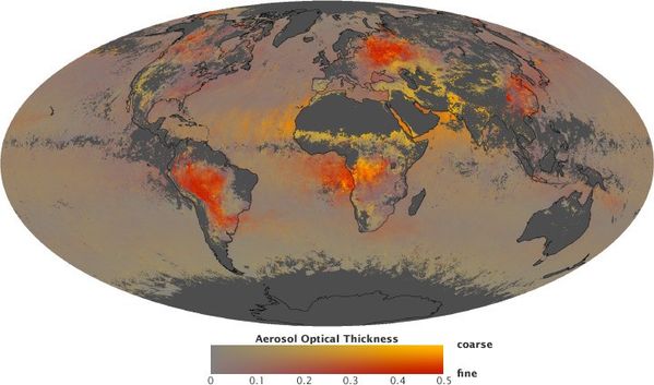 Aerosols: Tiny Particles, Big Impact - NASA Science