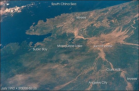 mount pinatubo before eruption