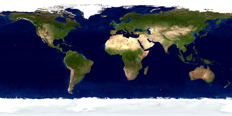 The Blue Marble (2002): True-color global imagery at 1km resolution ...