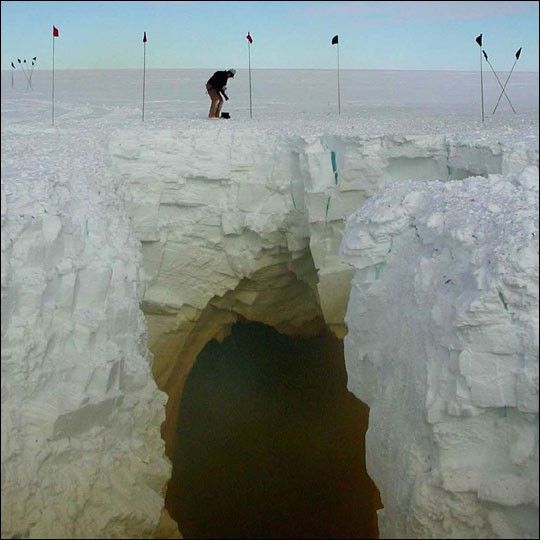 Out of the Crevasse Field - NASA Science