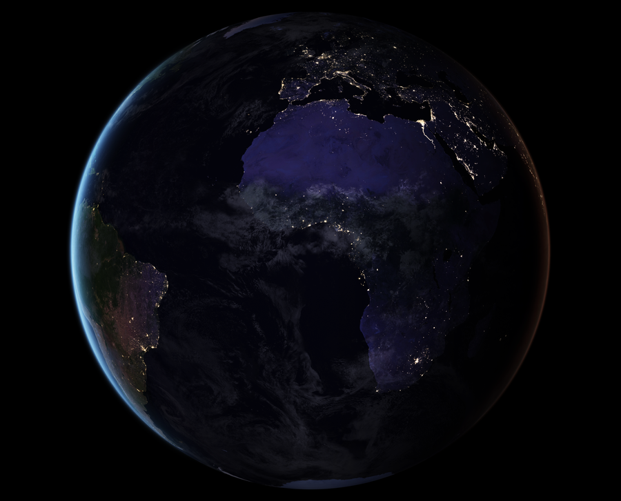 Earth at Night/Black Marble: Spheres and Animations - NASA Science