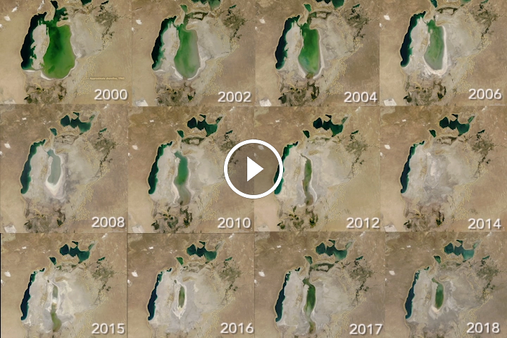 Shrinking Aral Sea - NASA Science