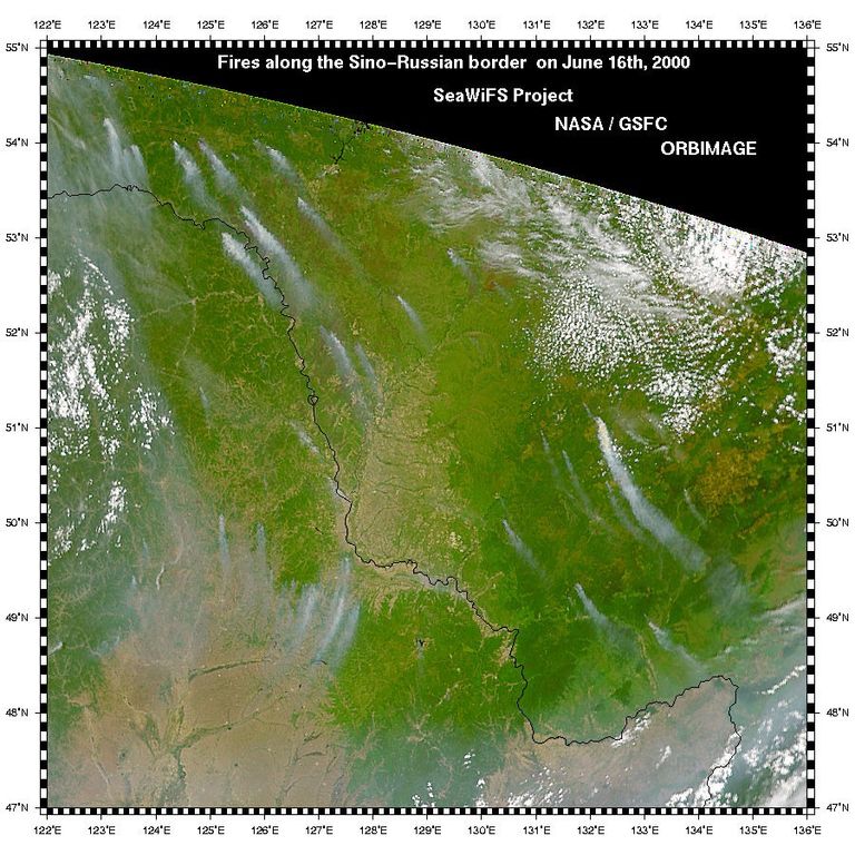 Forest Fires in Russia and Northern China - NASA Science