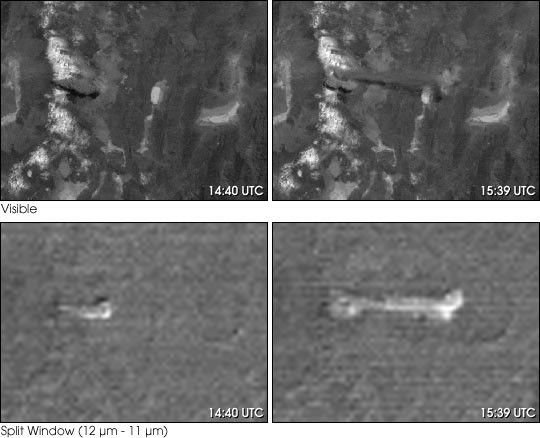 Volcano Erupts in Chile - NASA Science