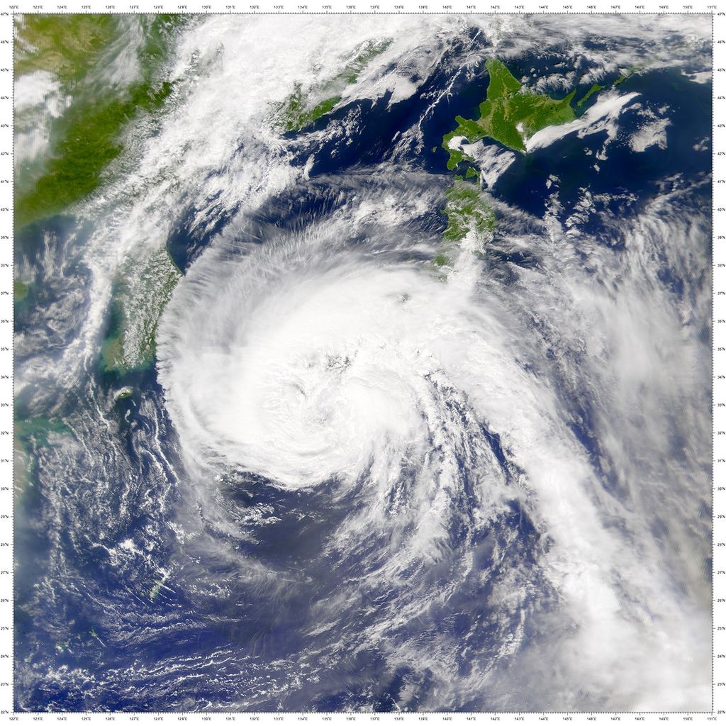 Typhoon Pabuk - NASA Science