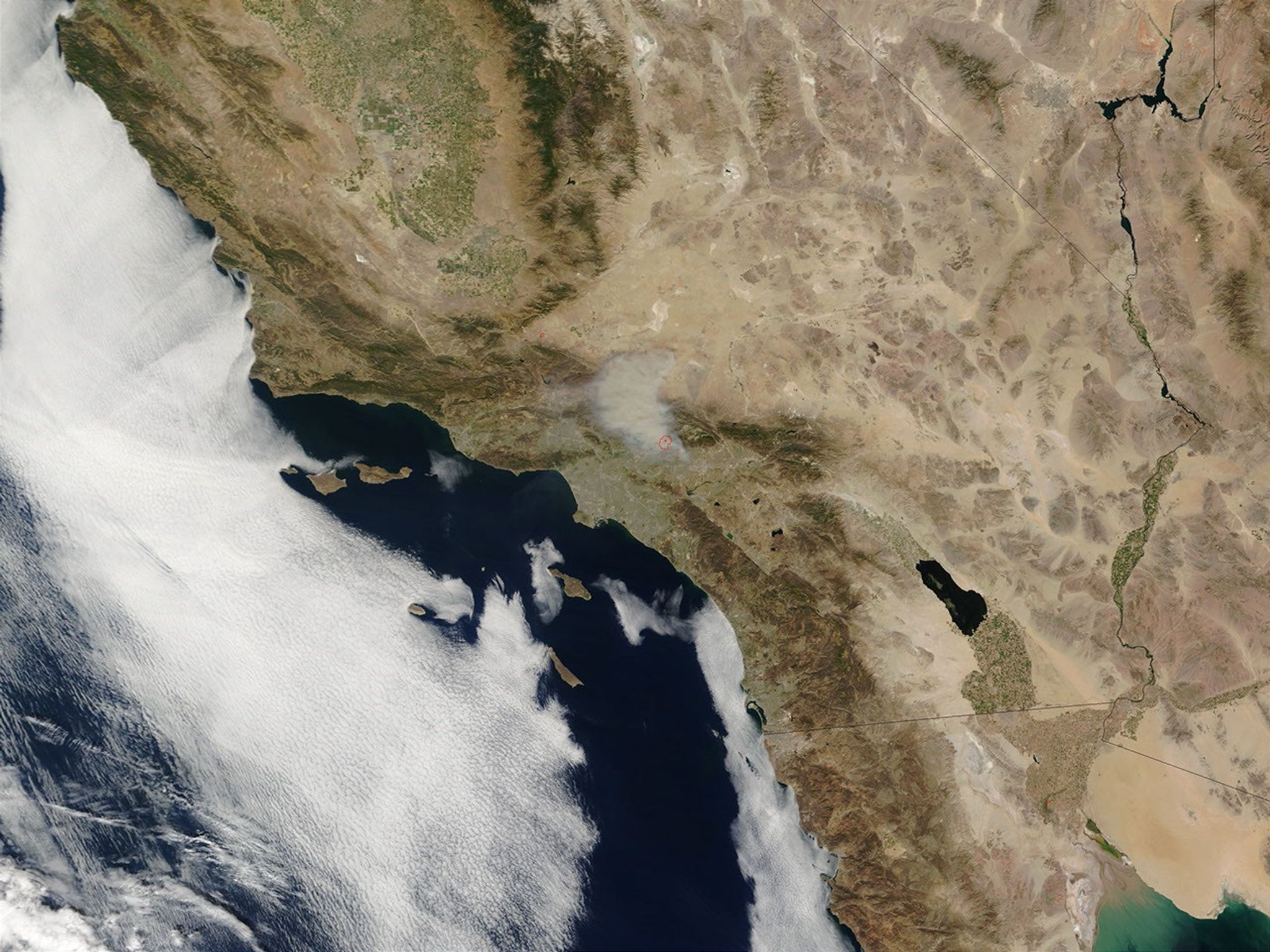 Williams Fire Northeast of Los Angeles - NASA Science