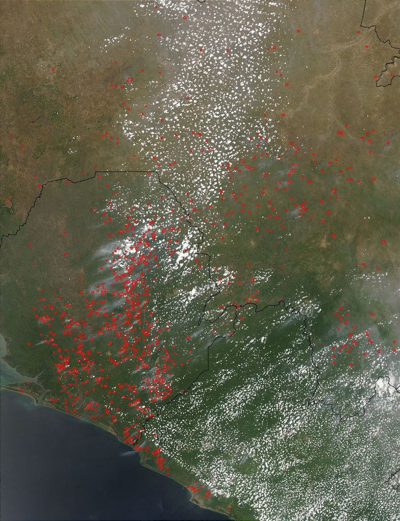 Fires in West Africa - NASA Science