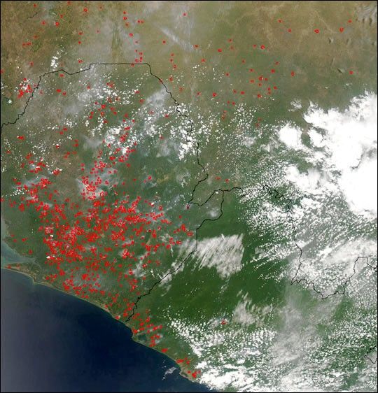 Fires in West Africa - NASA Science