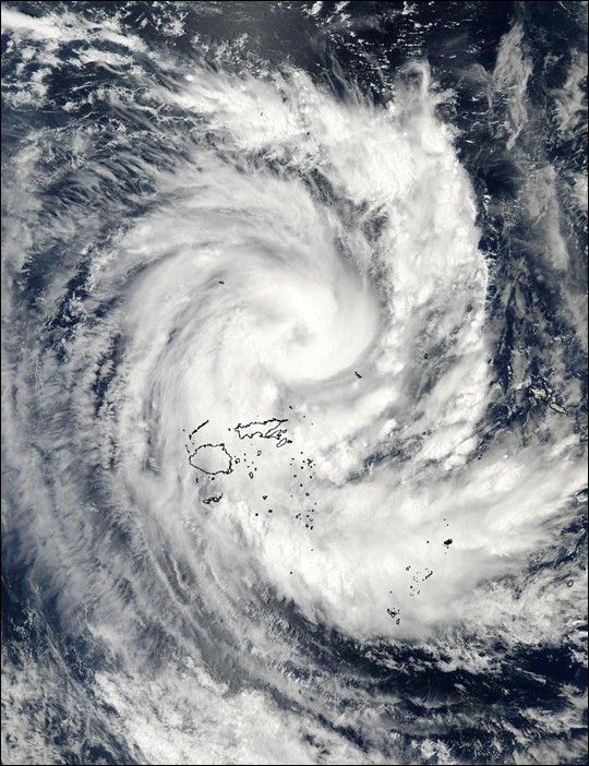 Tropical Cyclone Ami - NASA Science