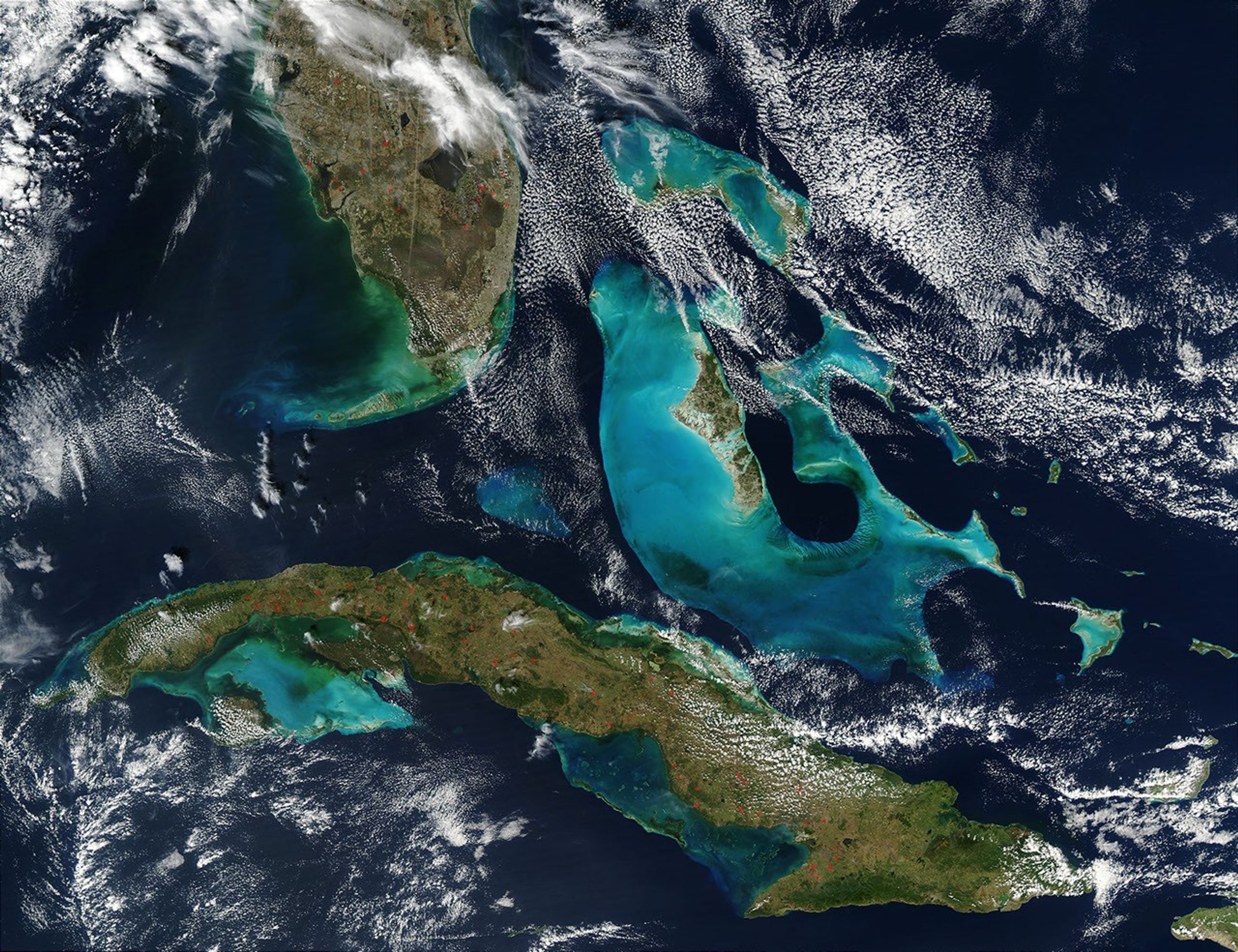 Fires in Florida and Cuba - NASA Science