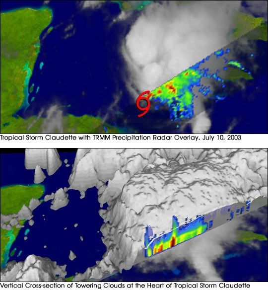 Hurricane Claudette - NASA Science