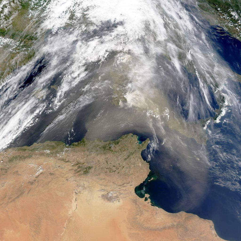 Dust Storm over Libya - NASA Science