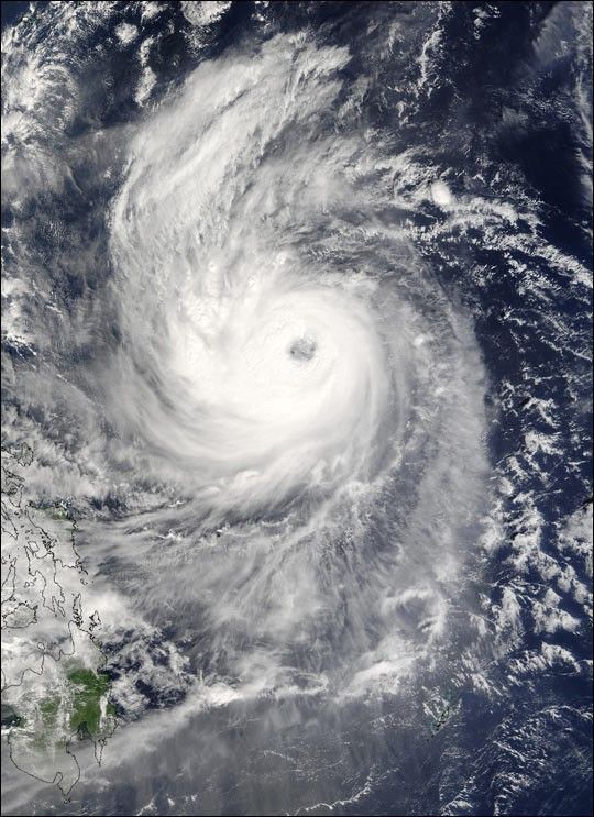 Typhoon Ketsana - NASA Science