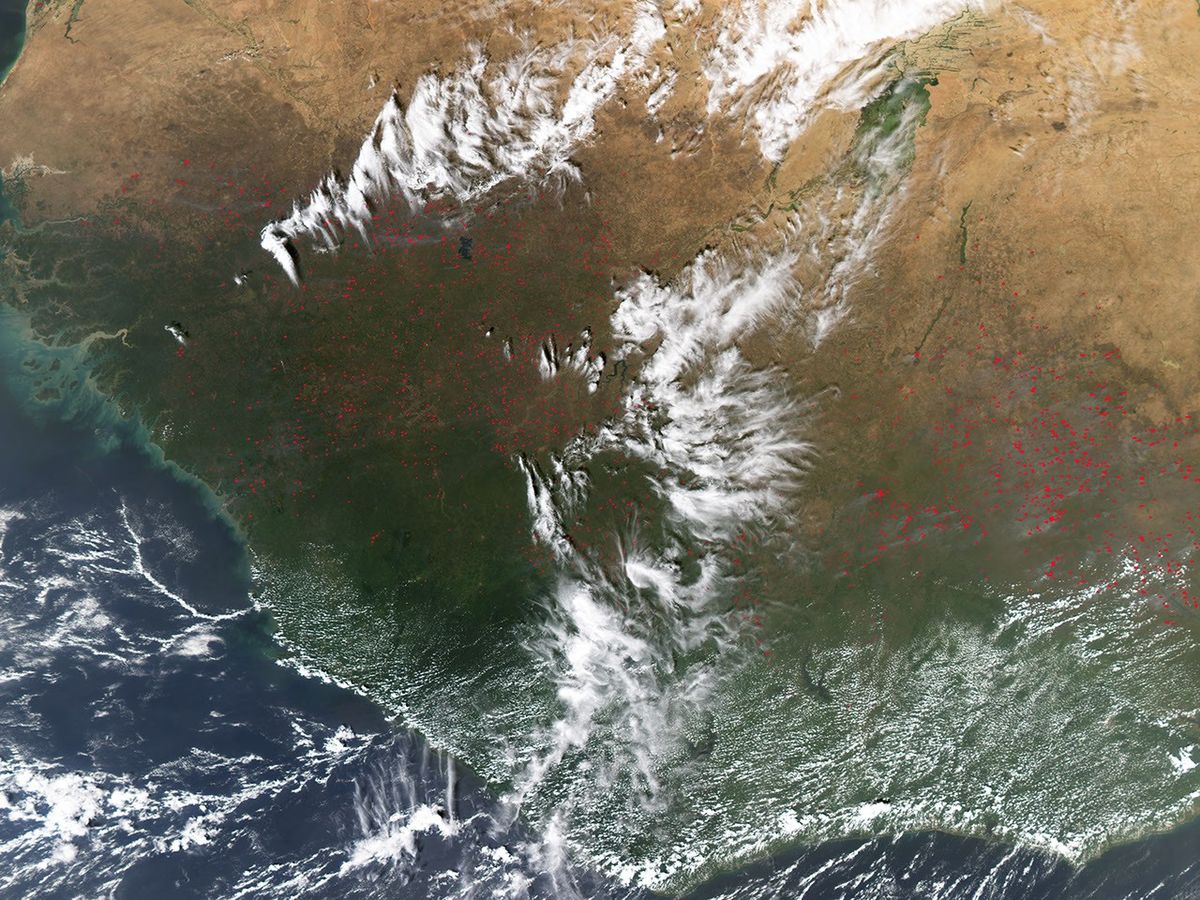 Fires in West Africa - NASA Science