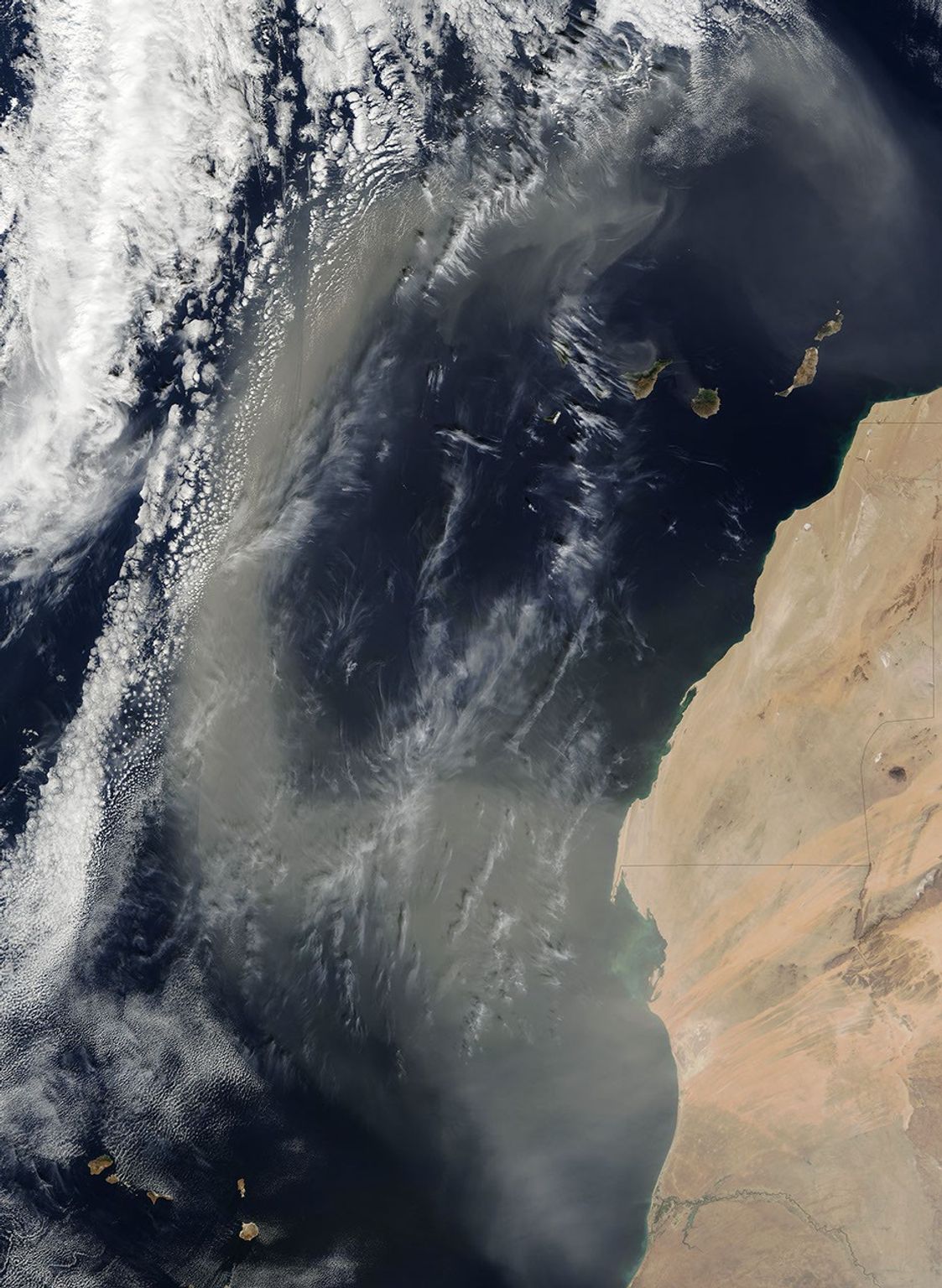 Saharan Dust Plume over the Atlantic - NASA Science